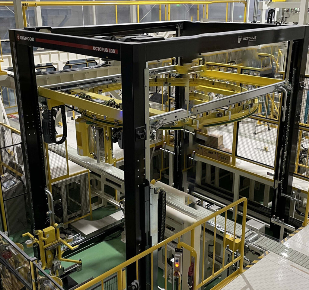 ストレッチ包装機（SIGNODE製） | 株式会社三森